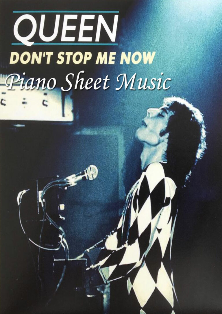 Queen, Don't Stop Me Now Piano Sheet Music - eSheetMusics.com