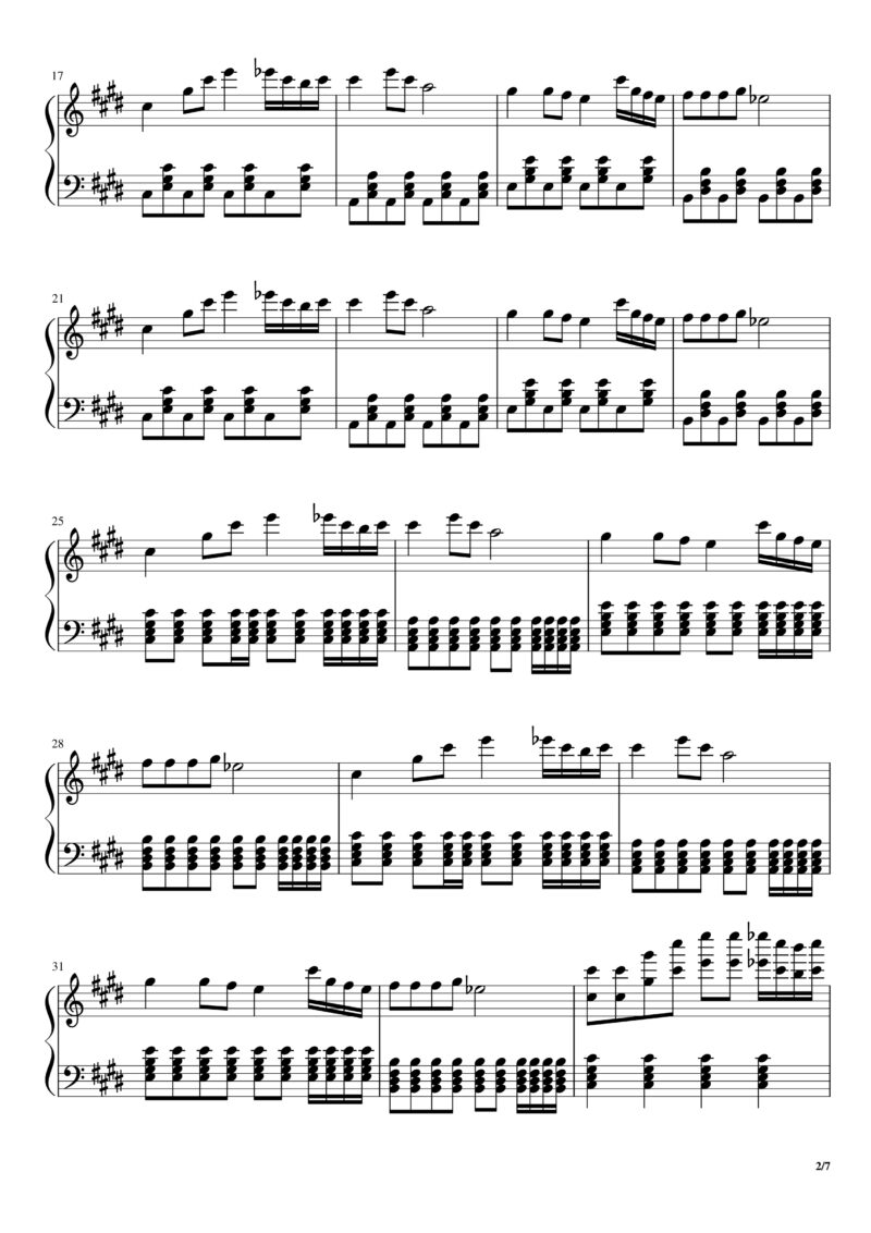 Alan Walker, The Spectre Piano Sheet Music - eSheetMusics.com