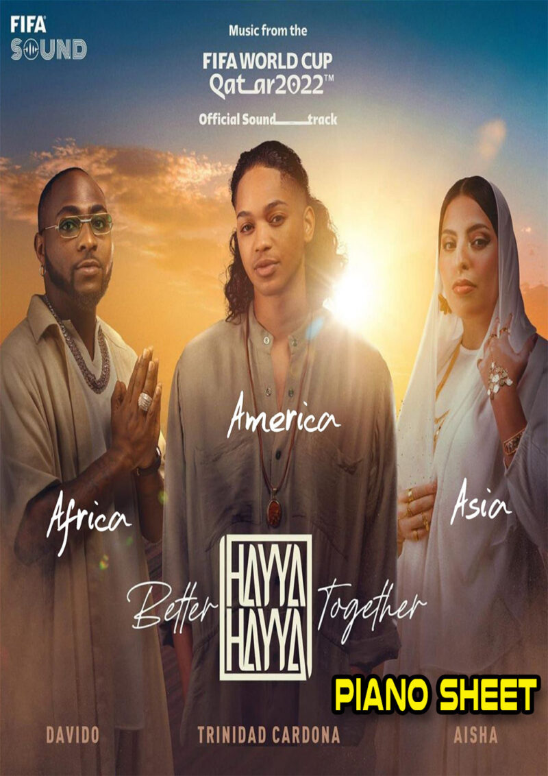 Hayya Hayya (Better Together) Piano Sheet Music - eSheetMusics.com