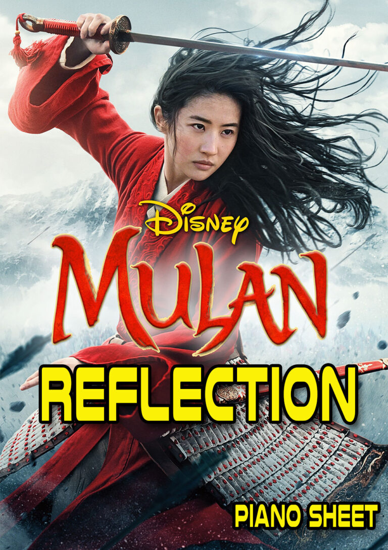 Disney's Mulan, Reflection Piano Sheet Music - eSheetMusics.com
